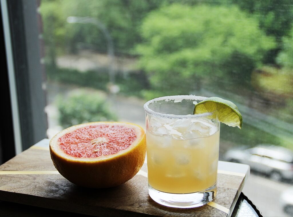 Grapefruit Margarita (Ruby Rita) - Keet's Cocktails
